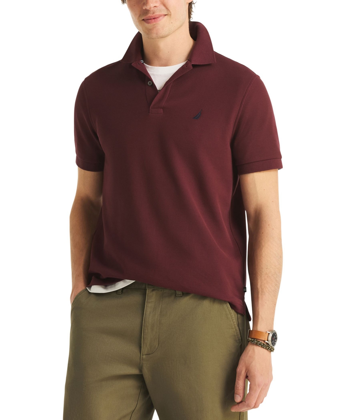 Click here for Nautica Mens Classic-Fit Performance Deck Polo Shi... prices