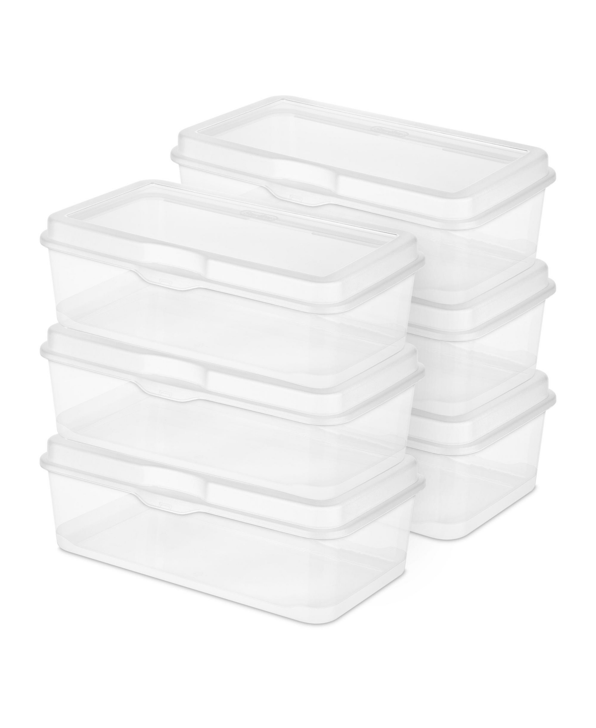 Click here for Sterilite Plastic Stacking FlipTop Latching Storag... prices