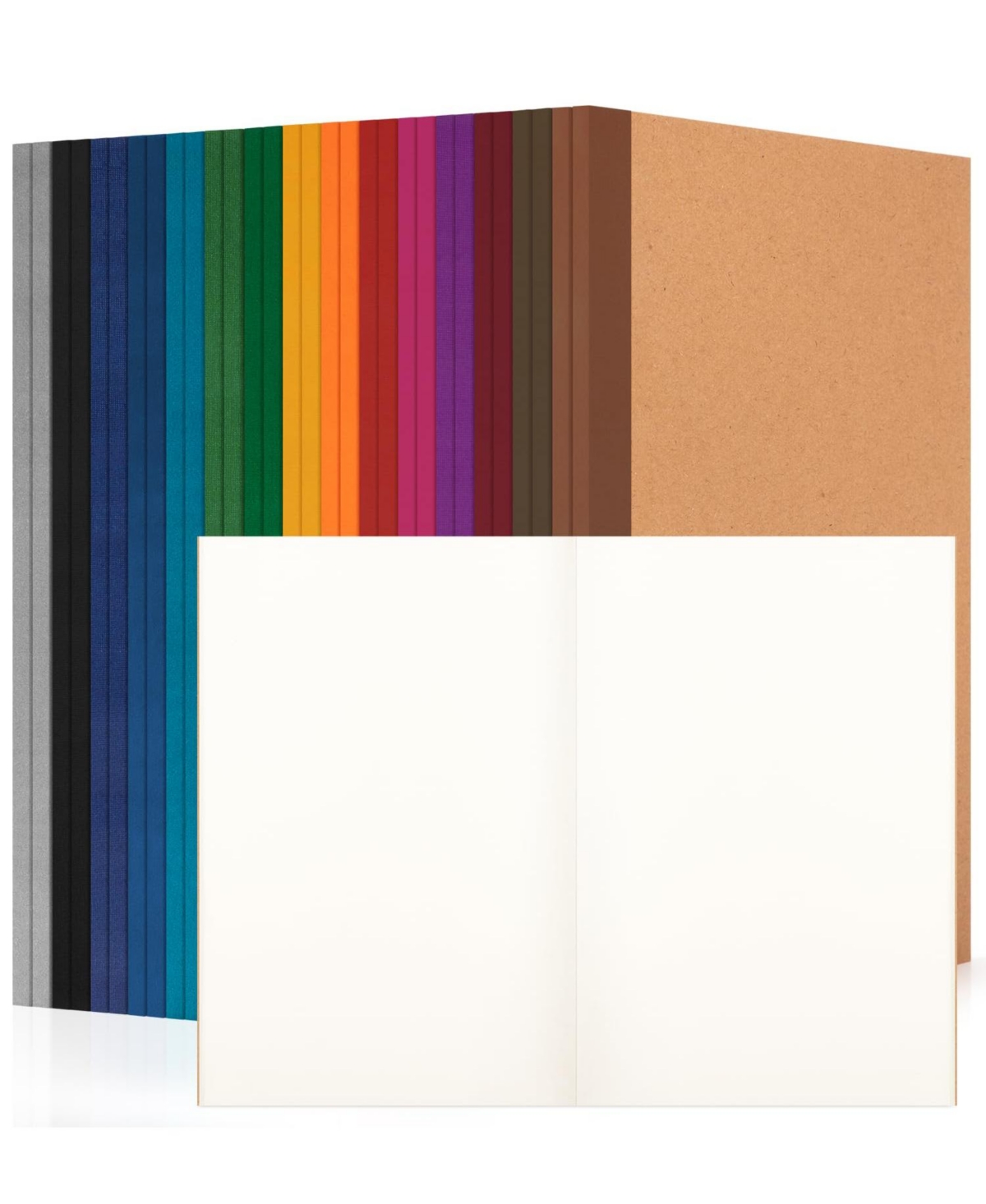 Click here for Gnuadz Rainbow Blank Notebook Journals Bulk - Vint... prices