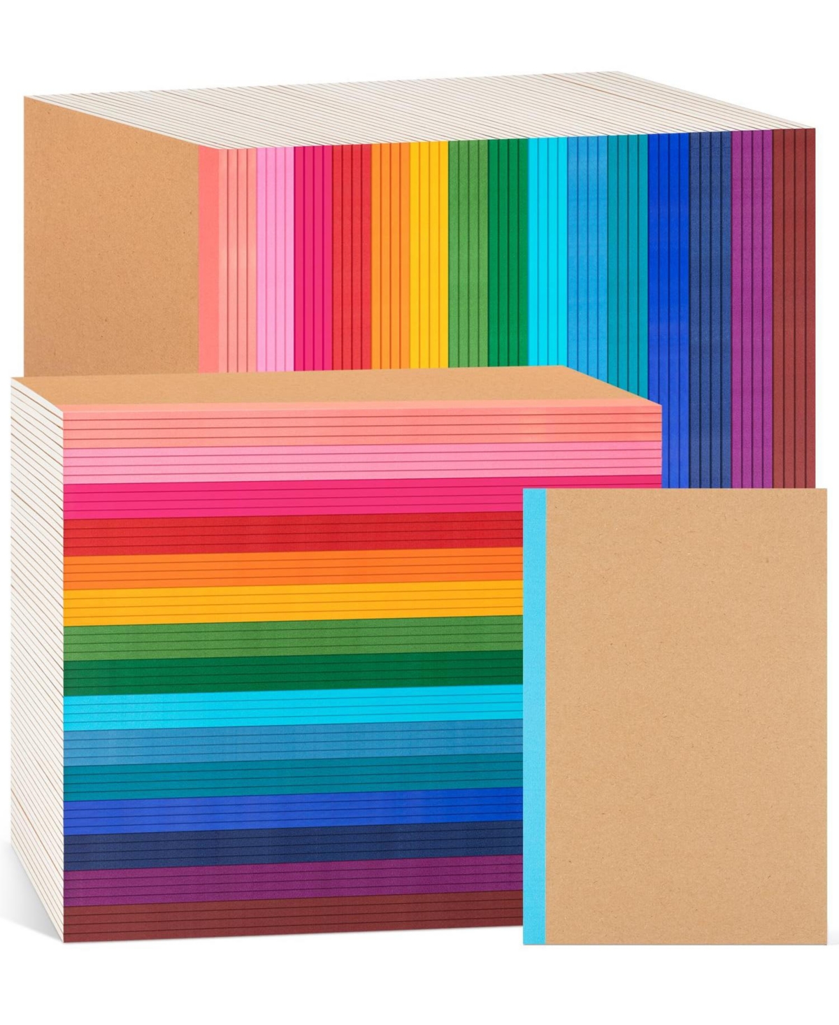 Click here for Gnuadz Rainbow Blank Notebook Journals Bulk - Rain... prices