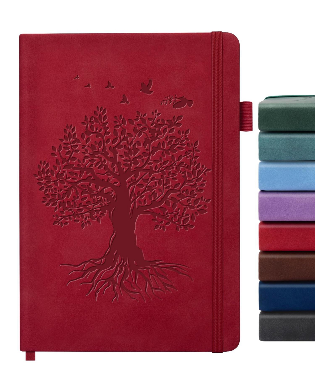 Click here for Gnuadz A5 Hardcover Notebook with Leather Lining -... prices