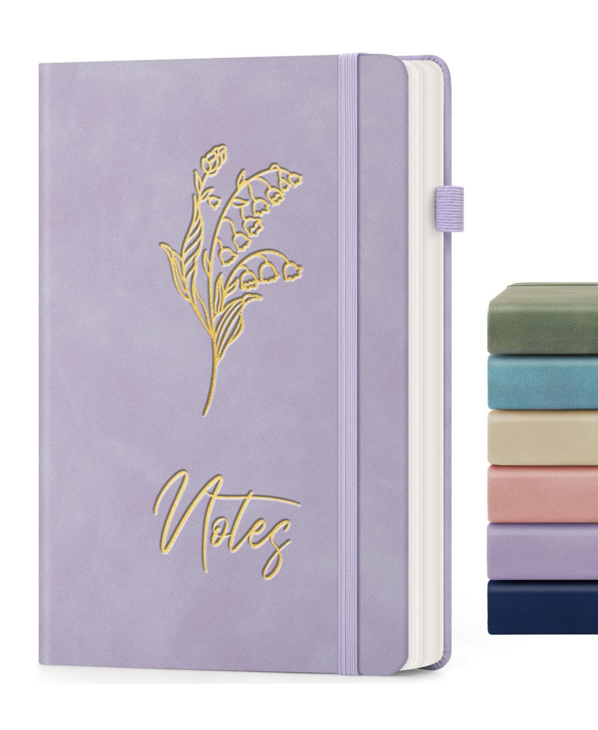 Click here for Gnuadz A5 Hardcover Notebook with Leather Lining -... prices