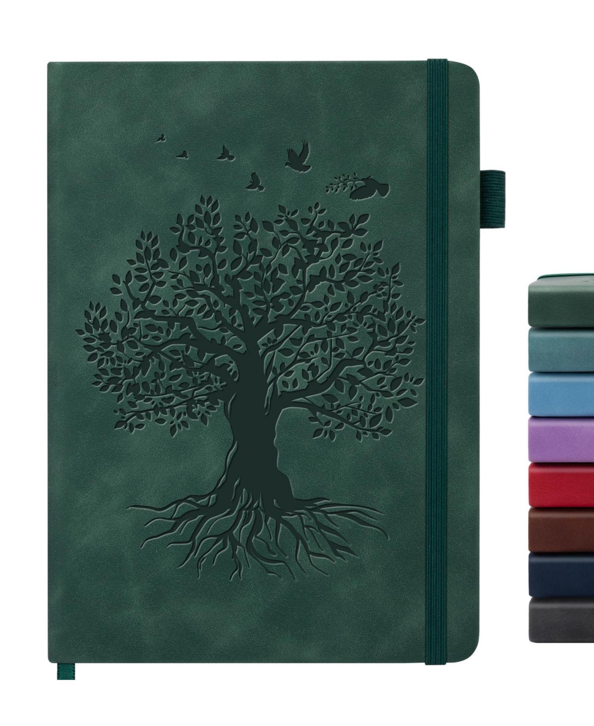 Click here for Gnuadz A5 Hardcover Notebook with Leather Lining -... prices