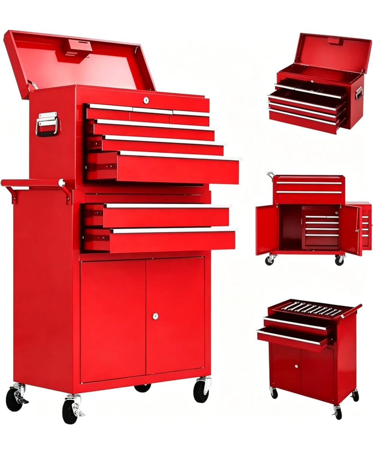 Click here for gaomon 2-in-1 8-Drawer Rolling Tool Chest and Cabi... prices