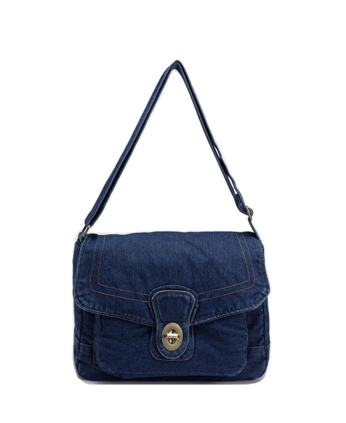 Click here for Luma Denim Flap Shoulder Bag Crossbody Purse Casua... prices