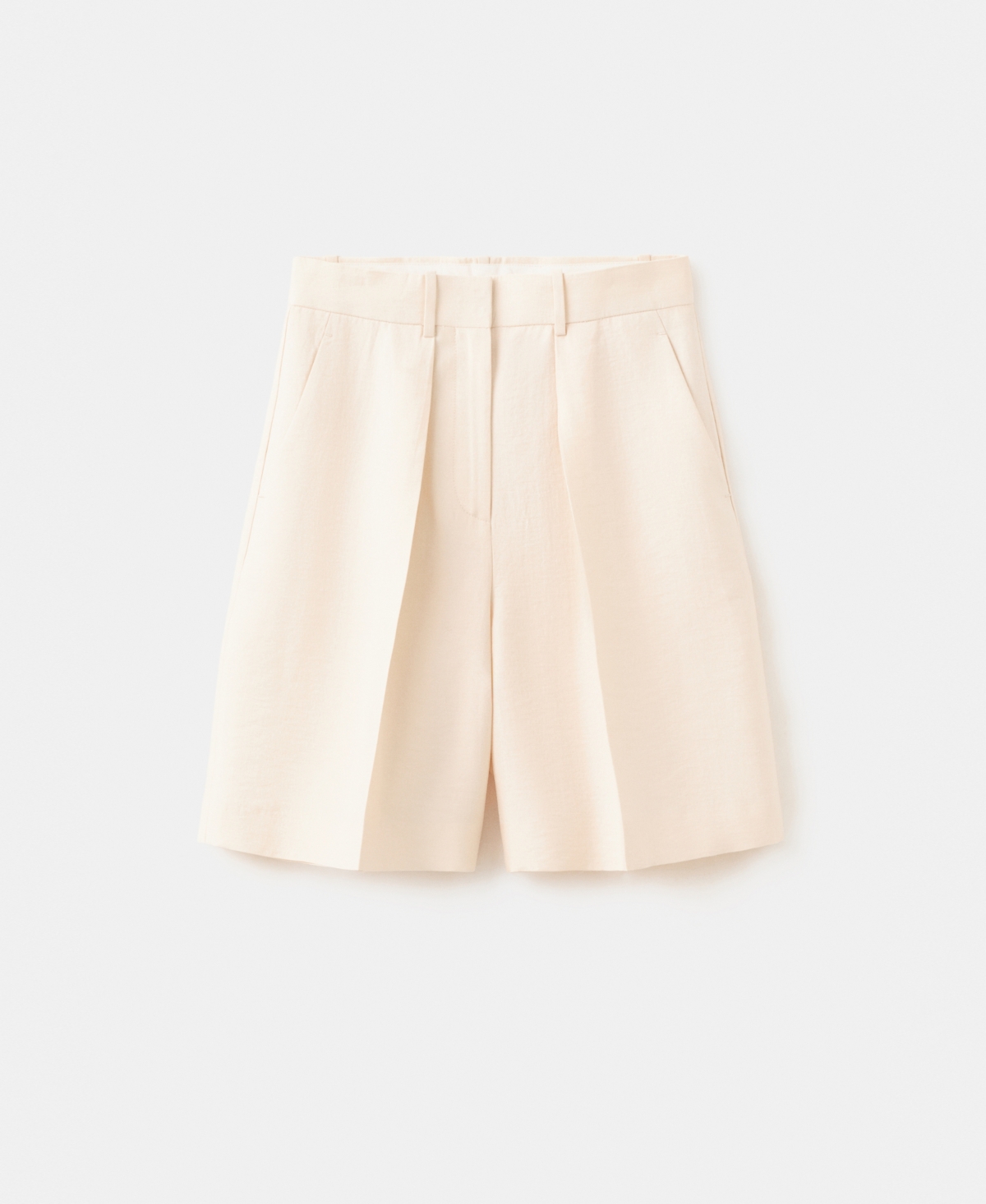 Click here for Mango Womens Straight-Fit Lyocell Bermuda Shorts -... prices