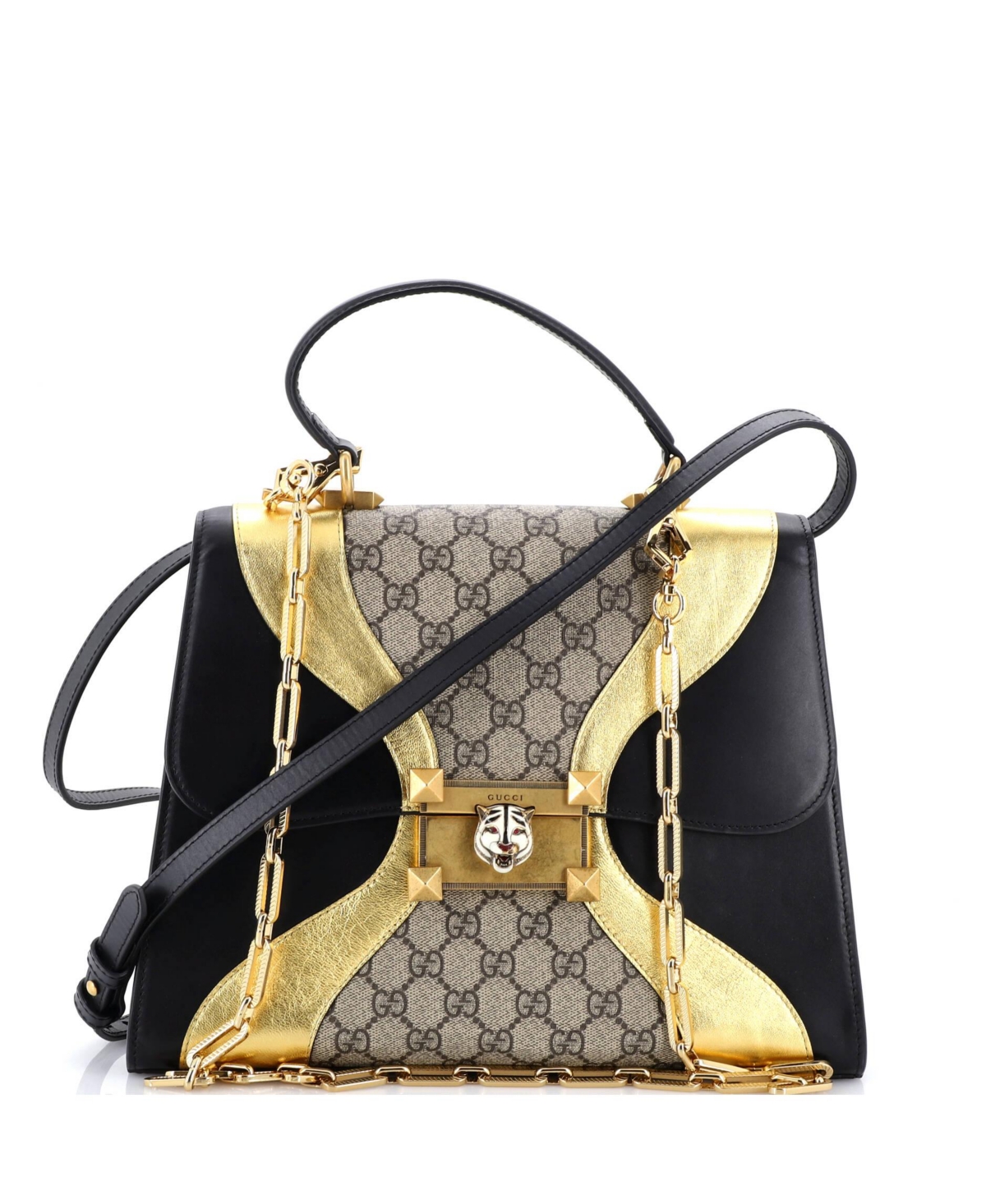 Click here for Pre-Owned Gucci Medium Osiride Top Handle Bag Gg C... prices