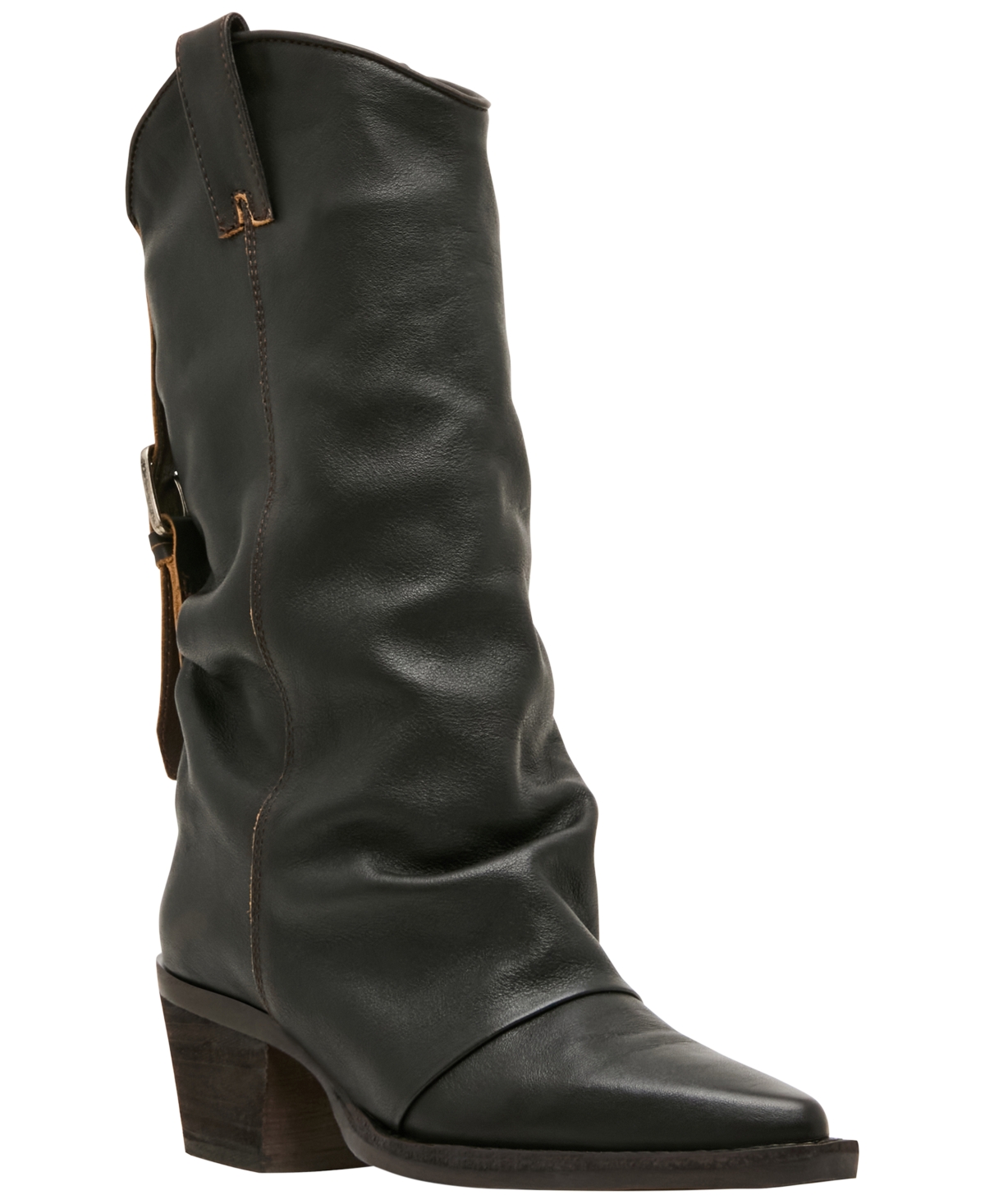 Click here for Steve Madden Womens Aldora Western Slouch Boots -... prices