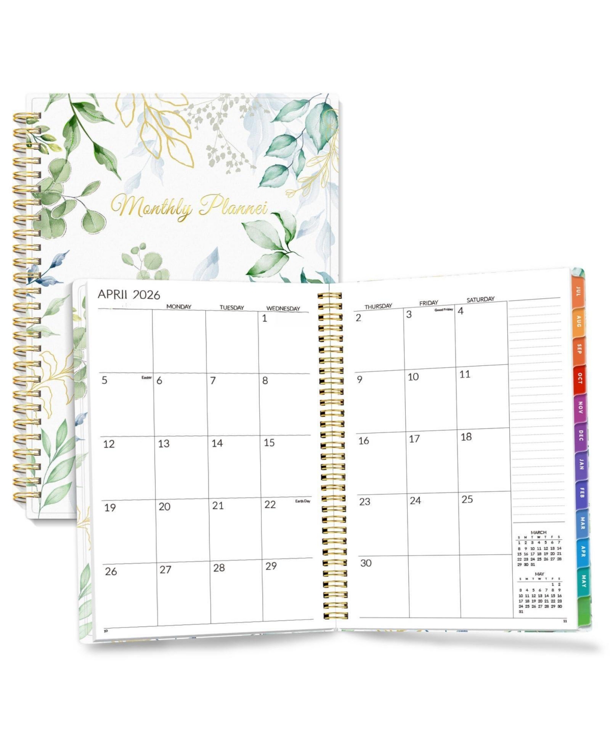 Click here for Gnuadz Monthly Planner 2026-2027 18 Months Spiral... prices