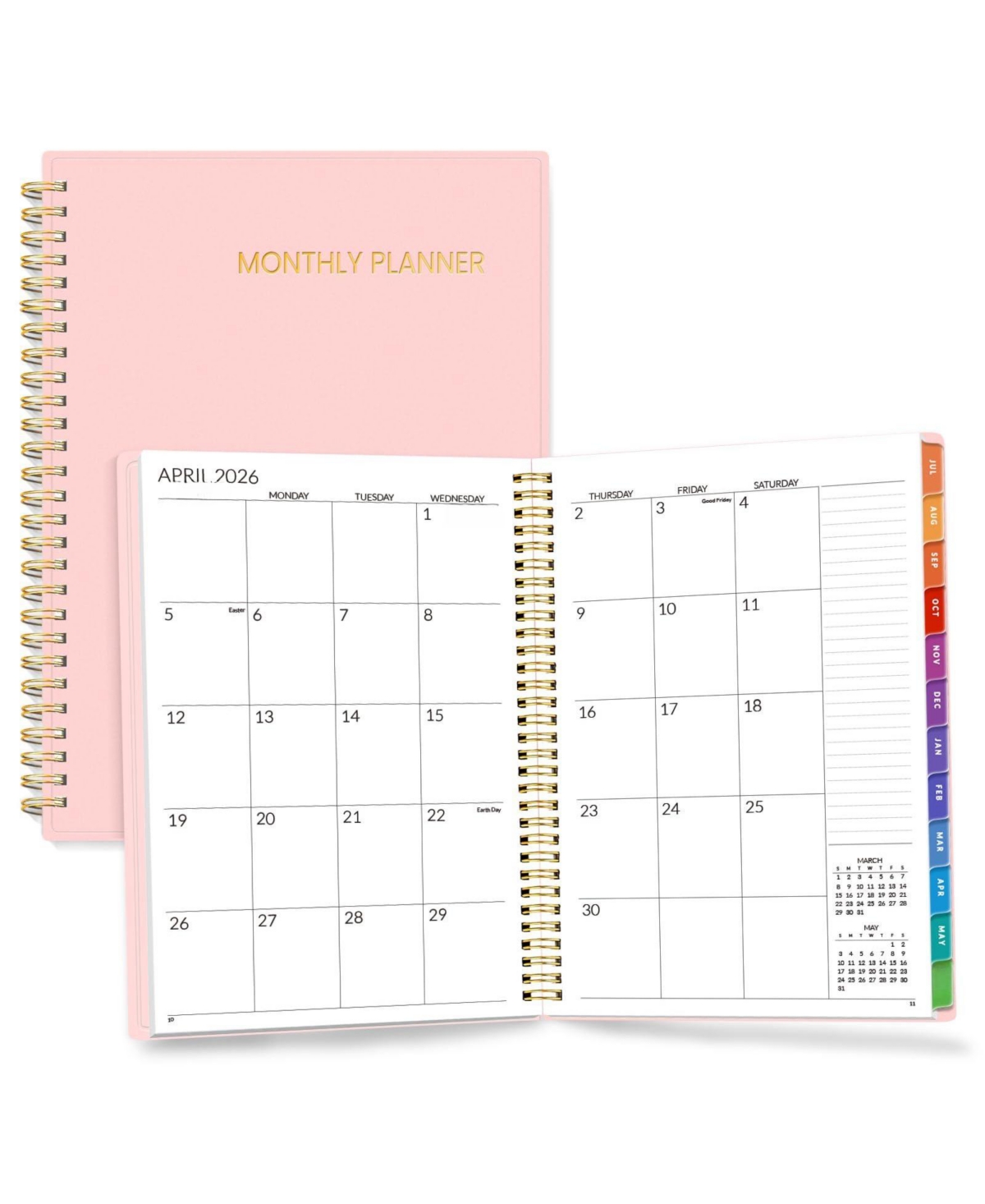 Click here for Gnuadz Monthly Planner 2026-2027 18 Months Spiral... prices