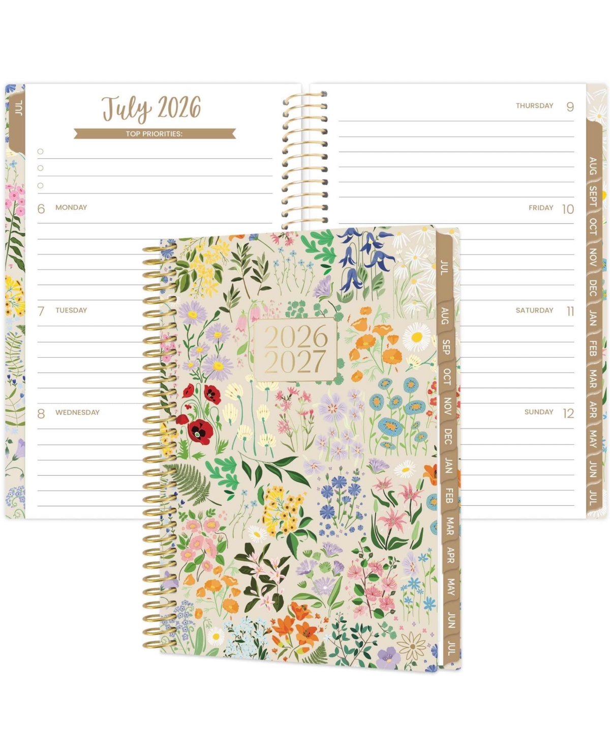 Click here for Gnuadz Blooming Wildly 2026-27 Pocket Planner 13 M... prices