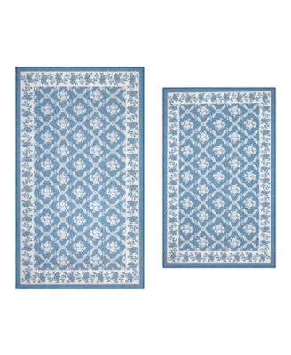 Click here for Laura Ashley Printed Chenille Merley Accent Rugs prices