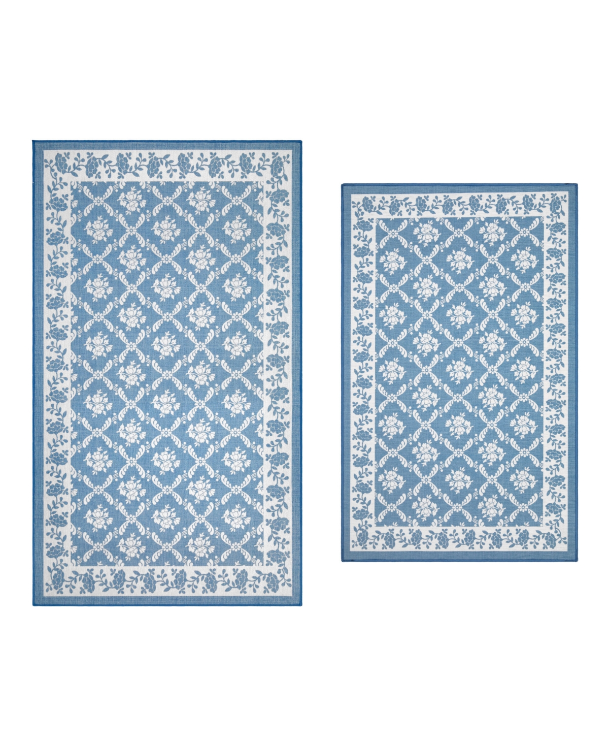Click here for Laura Ashley Printed Chenille Merley 2-Pc. Rug Set... prices