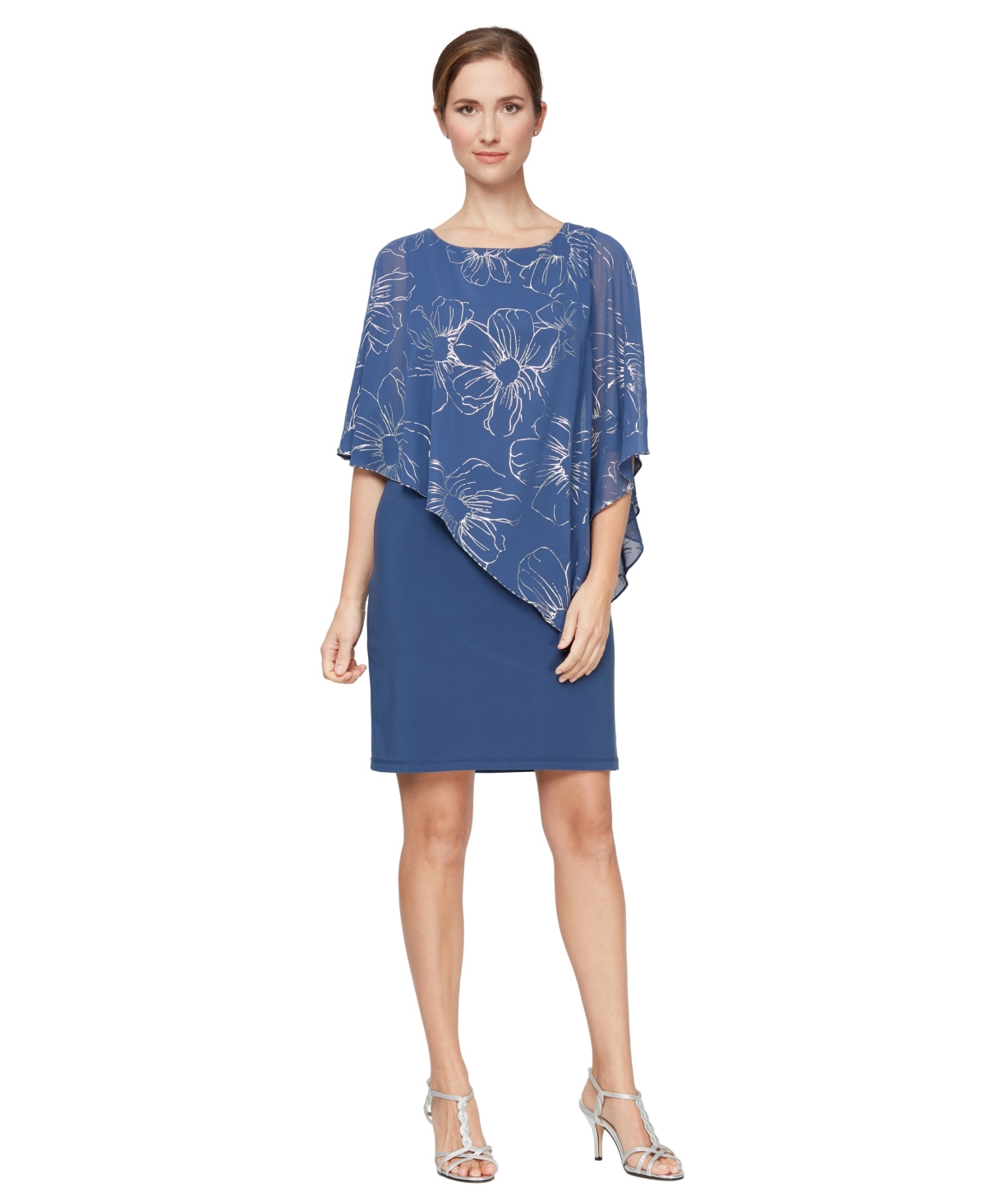 Click here for Sl Fashions Womens Crewneck Mini Sheath Dress - We... prices