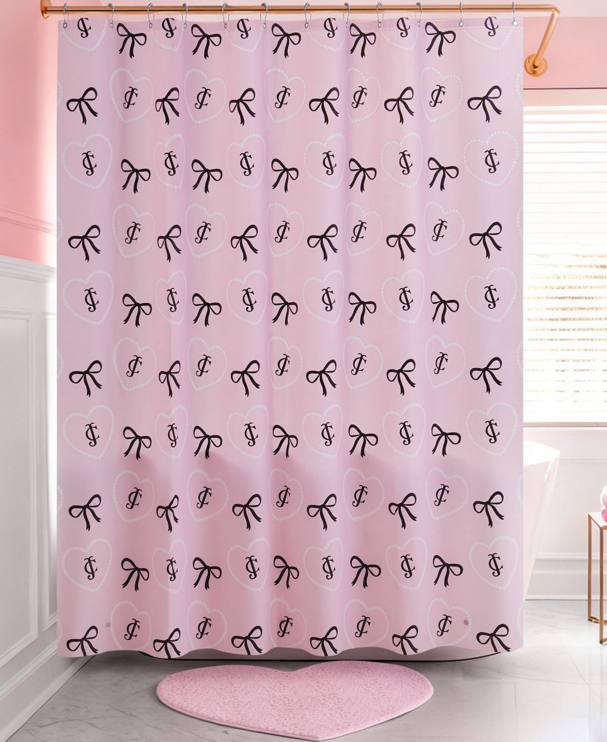 Click here for Juicy Couture Shower Curtain  70x72 - Sweet Pearl... prices