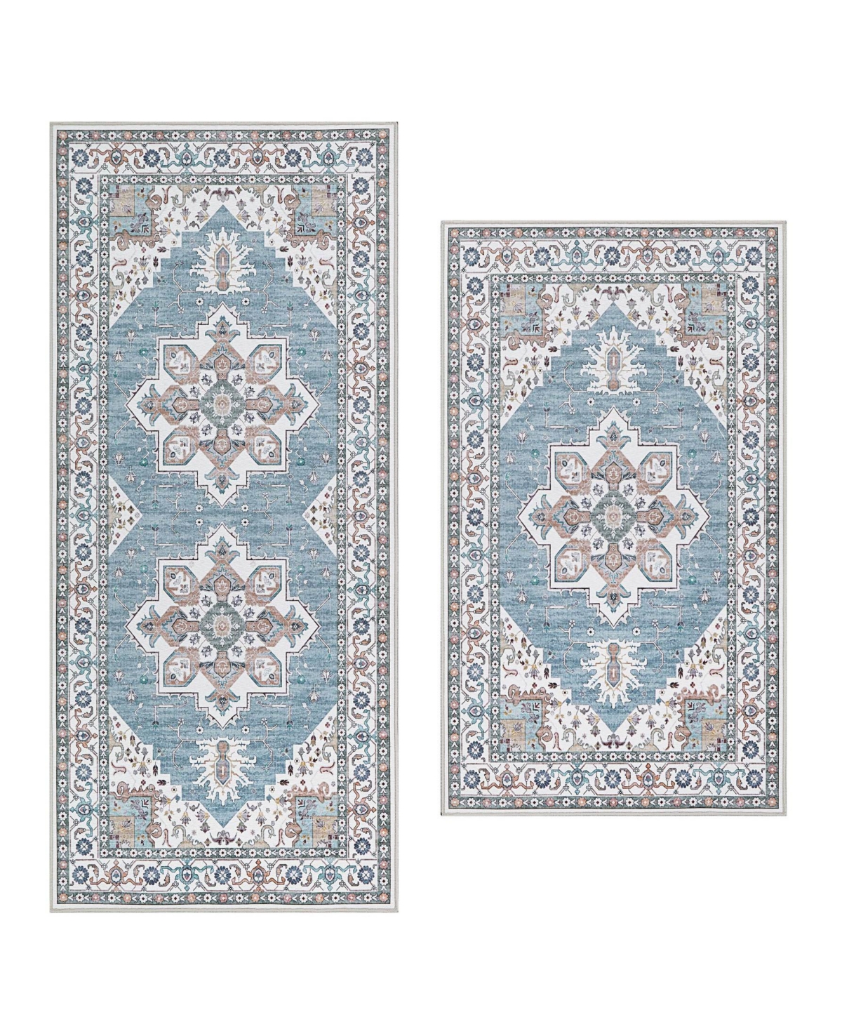 Click here for Laura Ashley Imagine Printed Chenille 2-Pc. Runner... prices