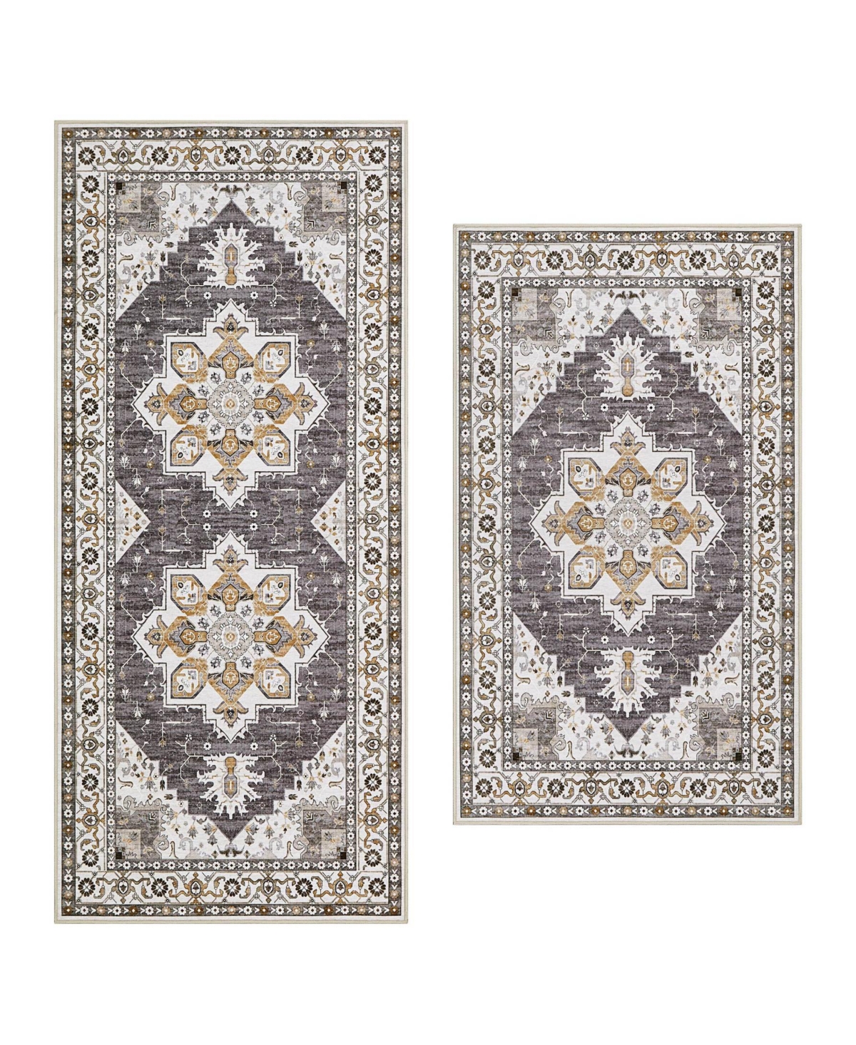 Click here for Laura Ashley Imagine Printed Chenille 2-Pc. Runner... prices