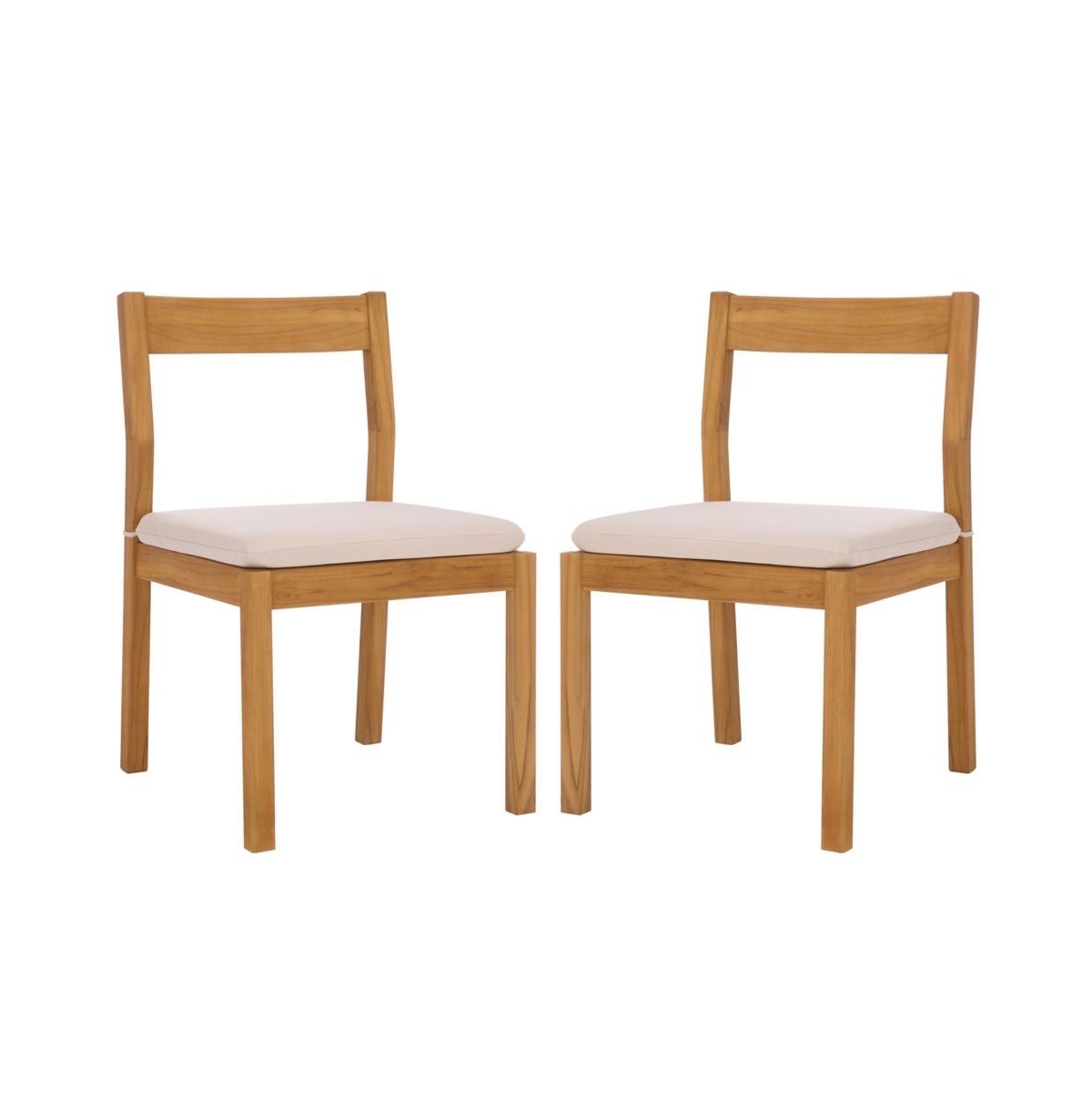 Click here for Augusta Home Mayaguana Teak Outdoor Dining Chair (... prices