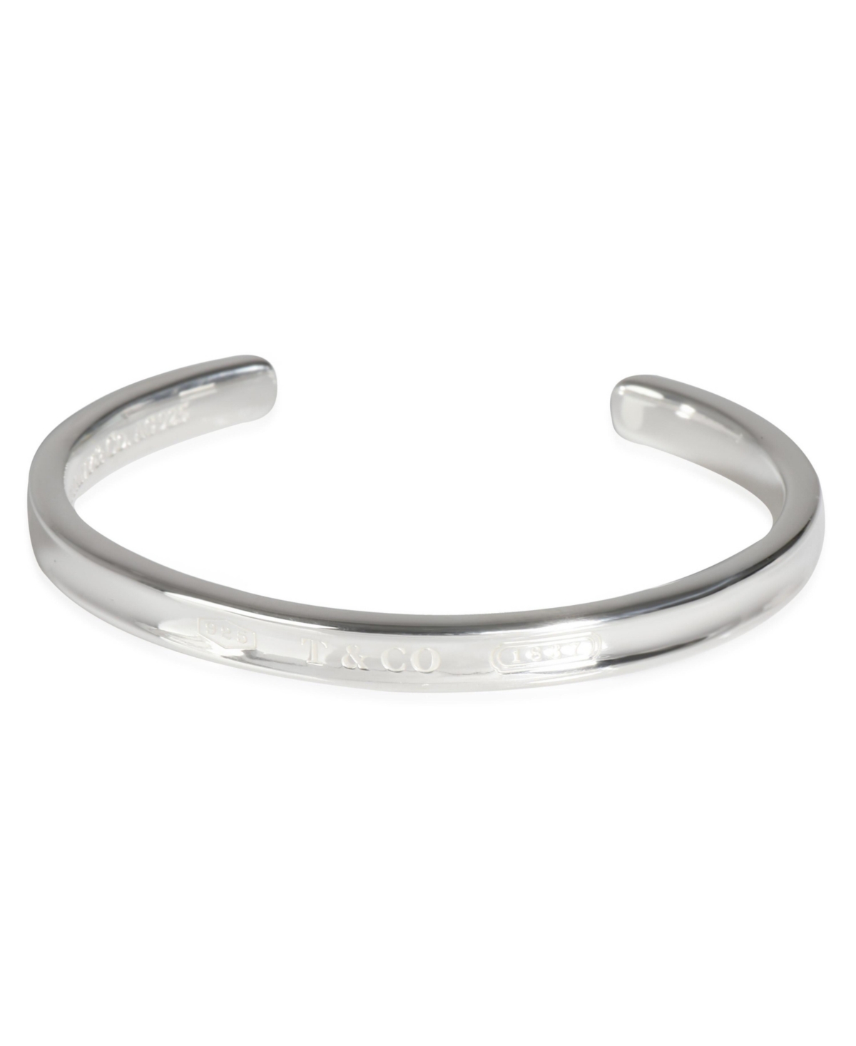 Click here for Pre-Owned Tiffany and Co Sterling Silver 1837 Narr... prices