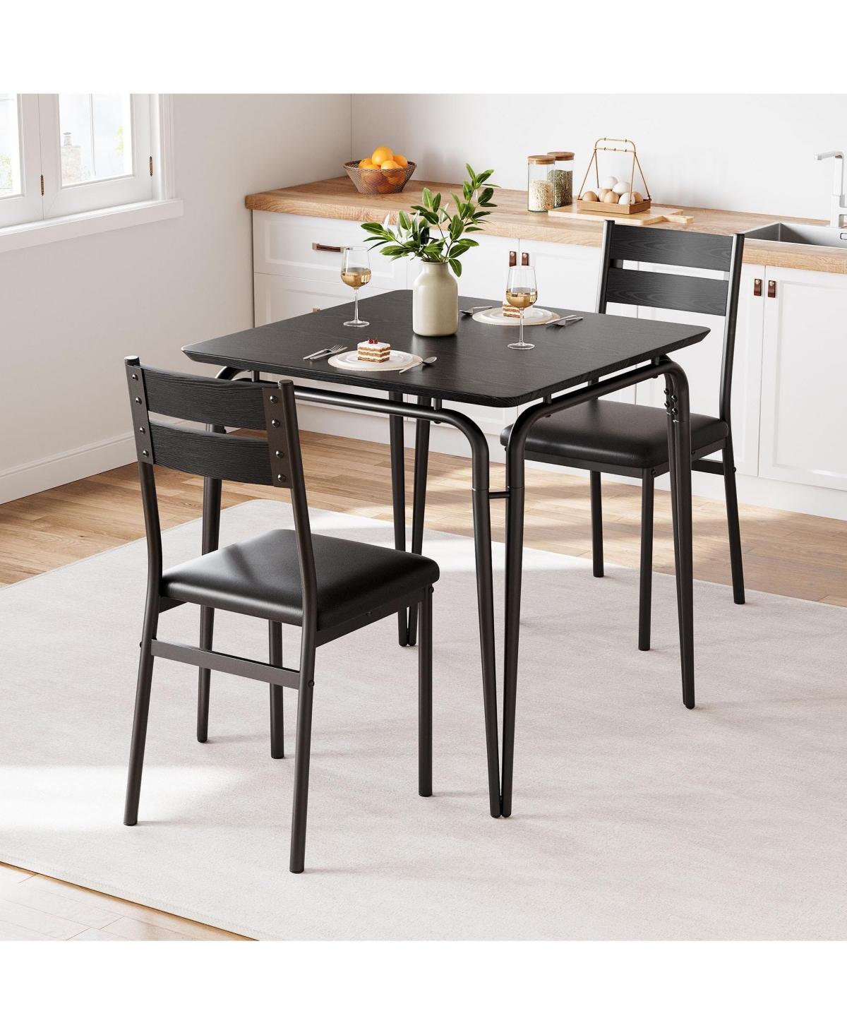 Click here for gaomon Dining Table for 2  Small Table and Chairs... prices