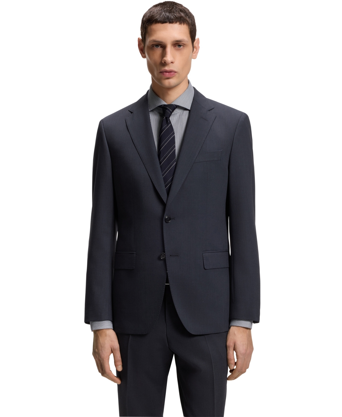 Click here for Boss by Hugo Boss Mens Slim-Fit Washable Stretch F... prices