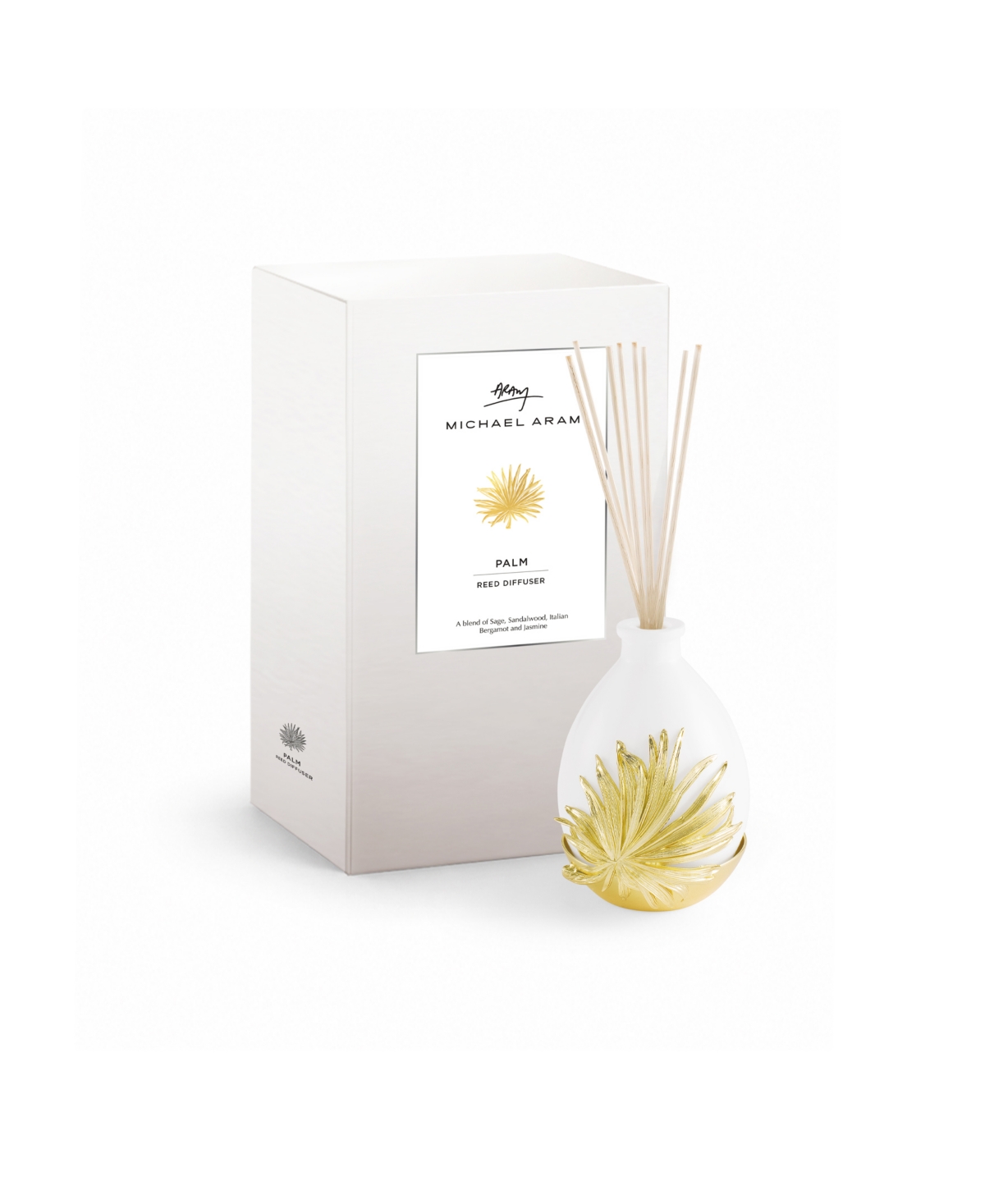 Click here for Michael Aram Palm Diffuser - White  Gold prices