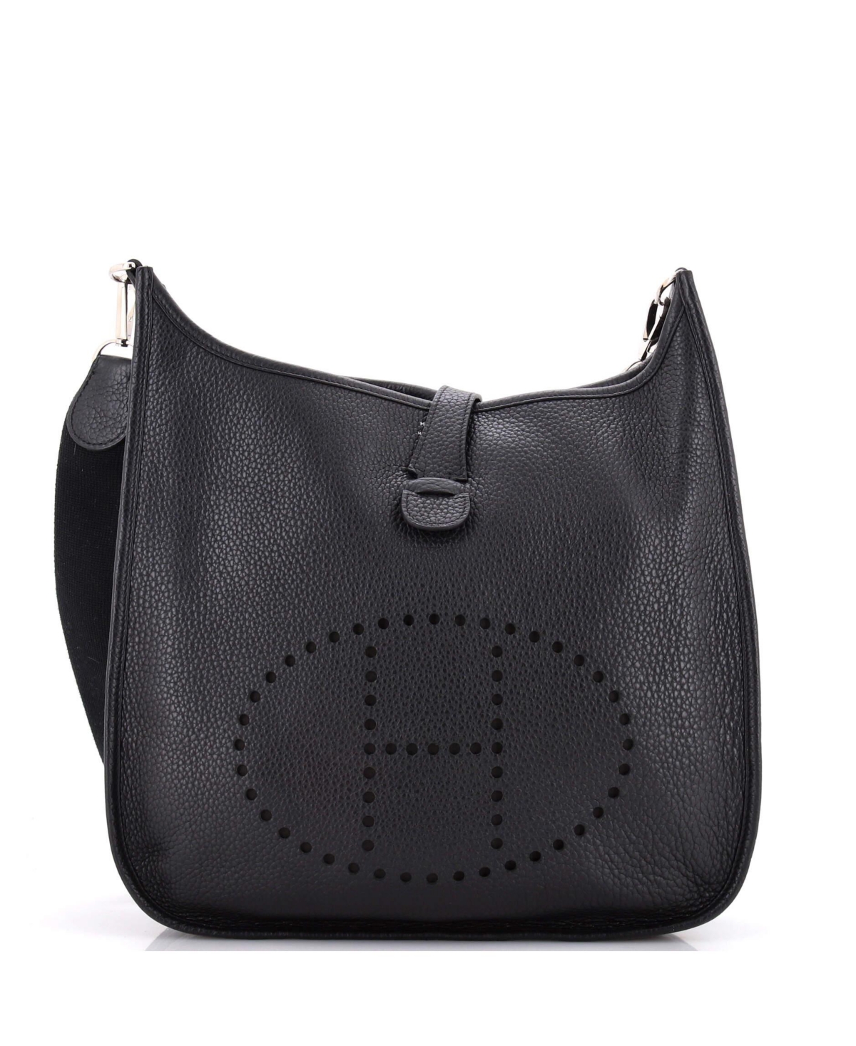 Click here for Pre-Owned HERMES Gm Evelyne Bag Gen Ii Clemence -... prices