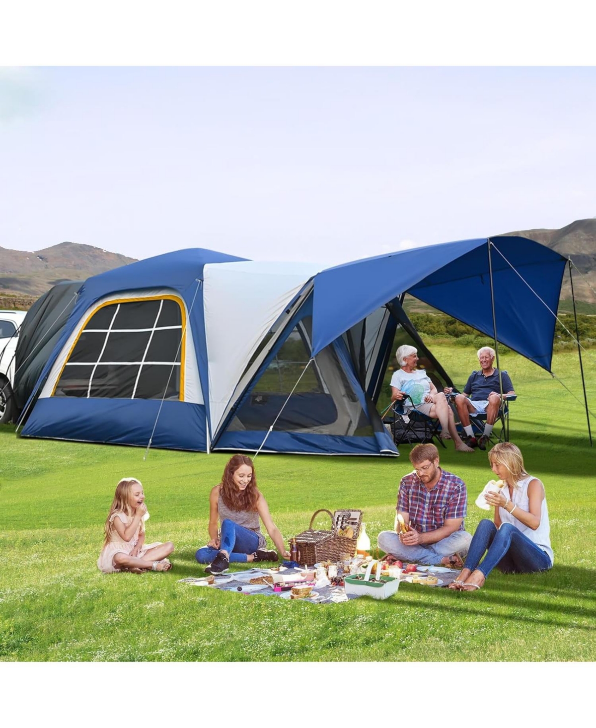 Click here for Aboron 6-8 Person Suv Tailgate Tent - Waterproof C... prices