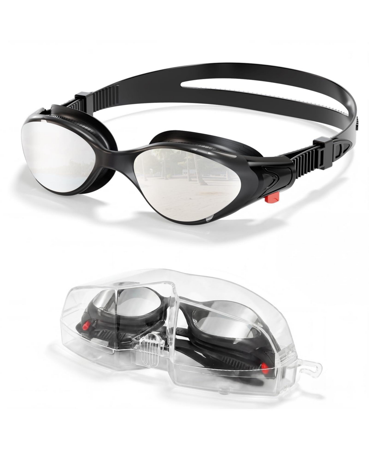 Click here for Gnuadz Swim Goggles Anti-fog No-leaking Adult Men... prices