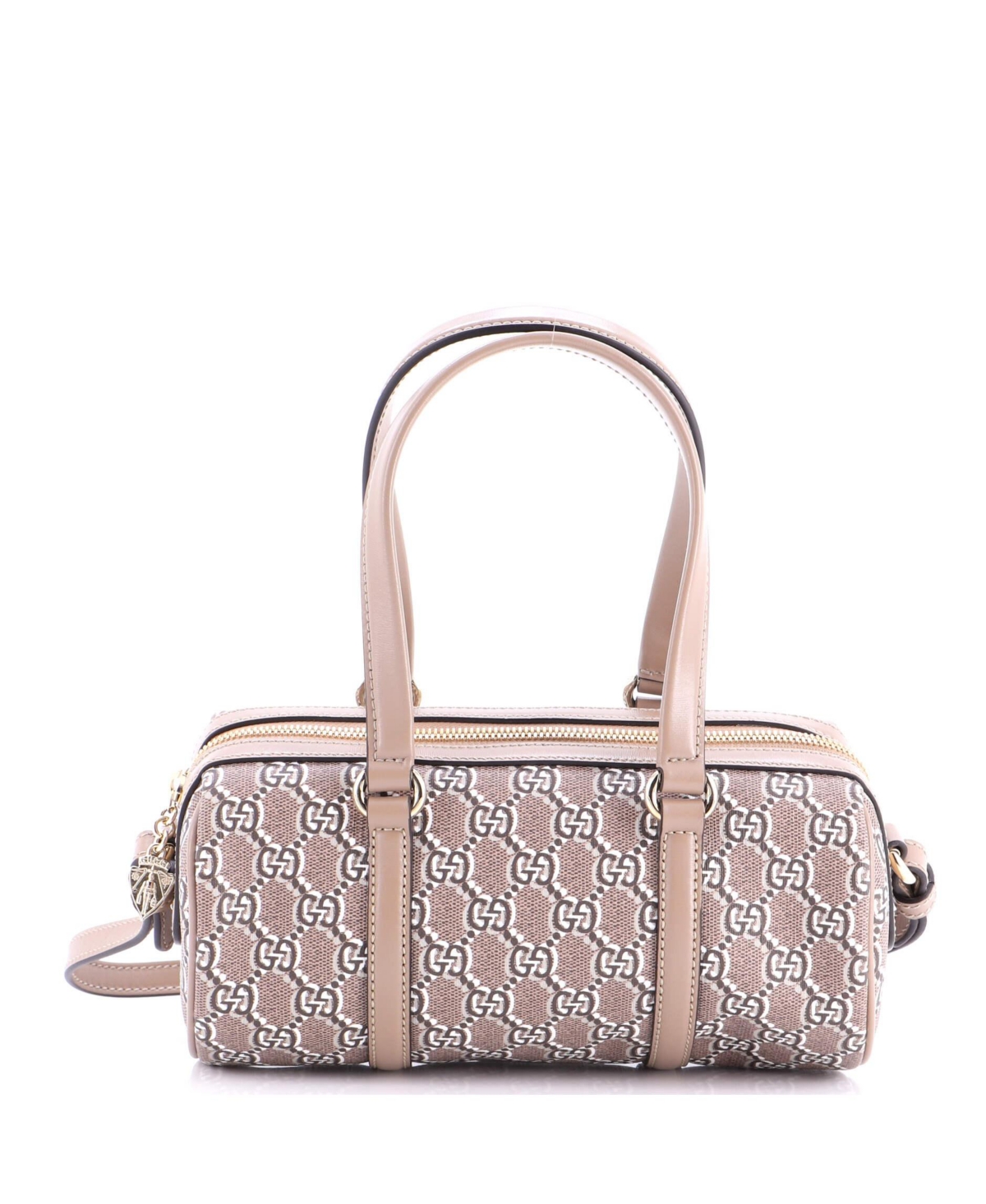 Click here for Pre-Owned Gucci Small Convertible Duffle Bag Gg Sh... prices
