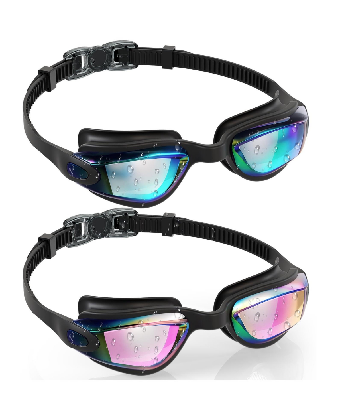 Click here for Gnuadz 2pc Swim Goggles Kids Anti-fog Uv Protectio... prices