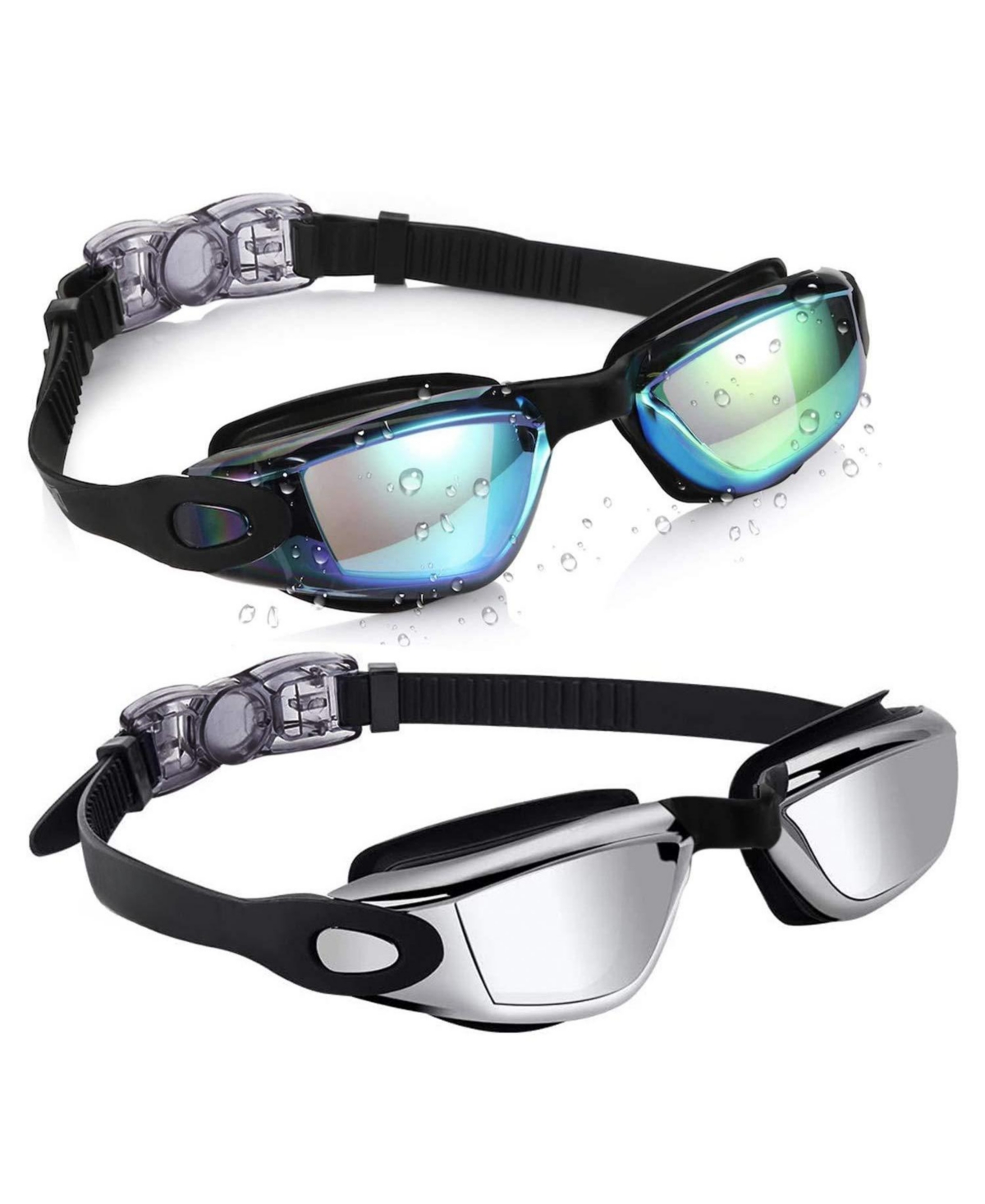 Click here for Gnuadz 2pc Swim Goggles Kids Anti-fog Uv Protectio... prices