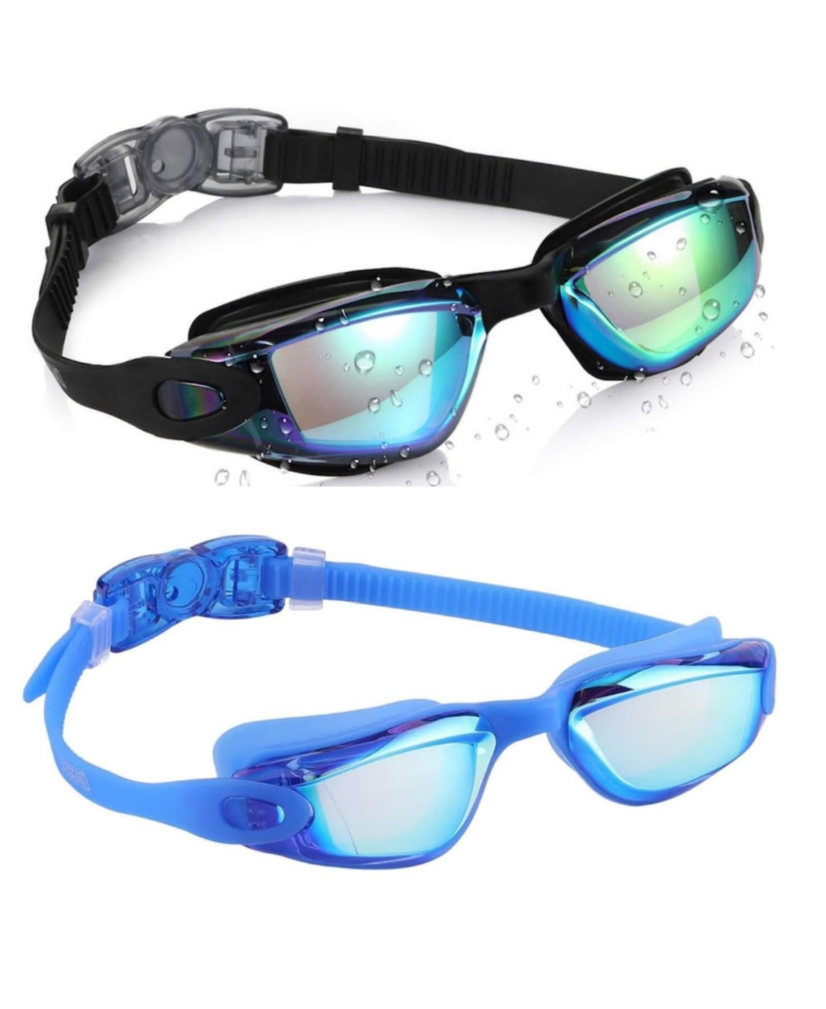 Click here for Gnuadz 2pc Swim Goggles Kids Anti-fog Uv Protectio... prices