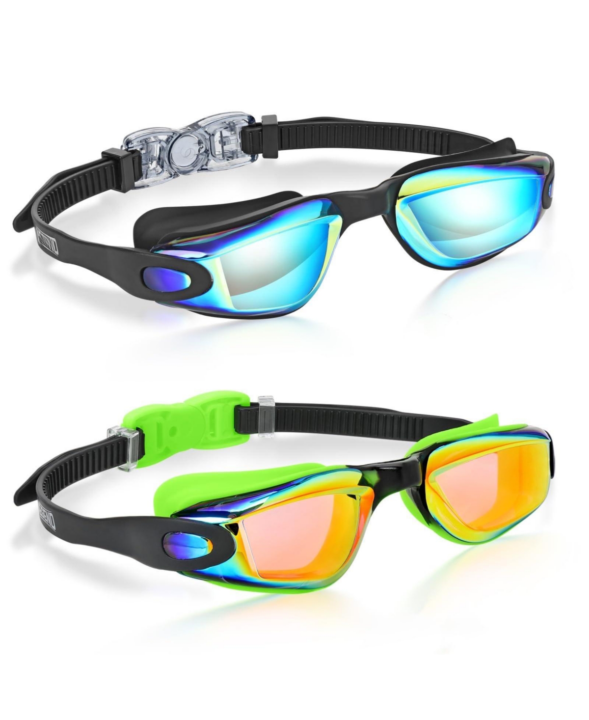 Click here for Gnuadz 2pc Swim Goggles Kids Anti-fog Uv Protectio... prices