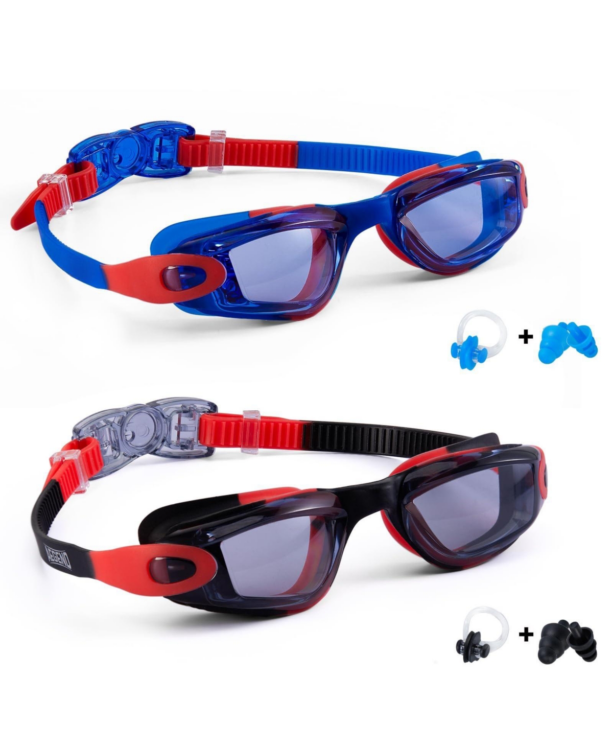 Click here for Gnuadz 2pc Swim Goggles Kids Anti-fog Uv Protectio... prices