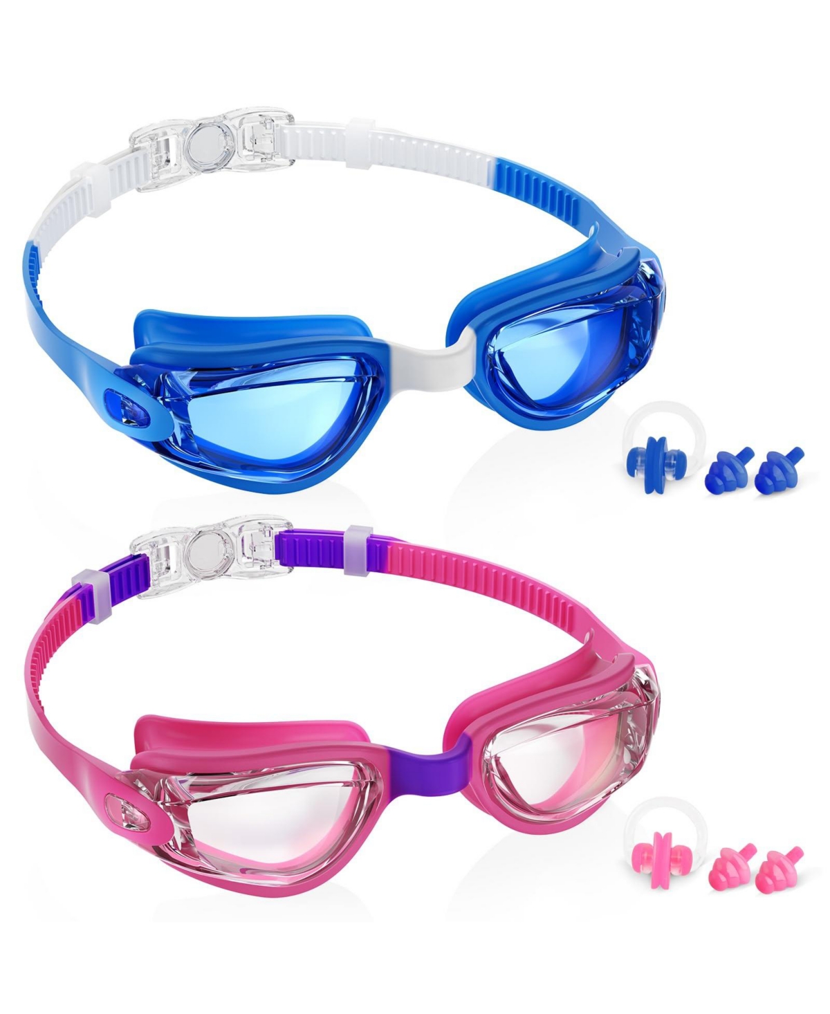 Click here for Gnuadz 2pc Swim Goggles Kids Anti-fog Uv Protectio... prices