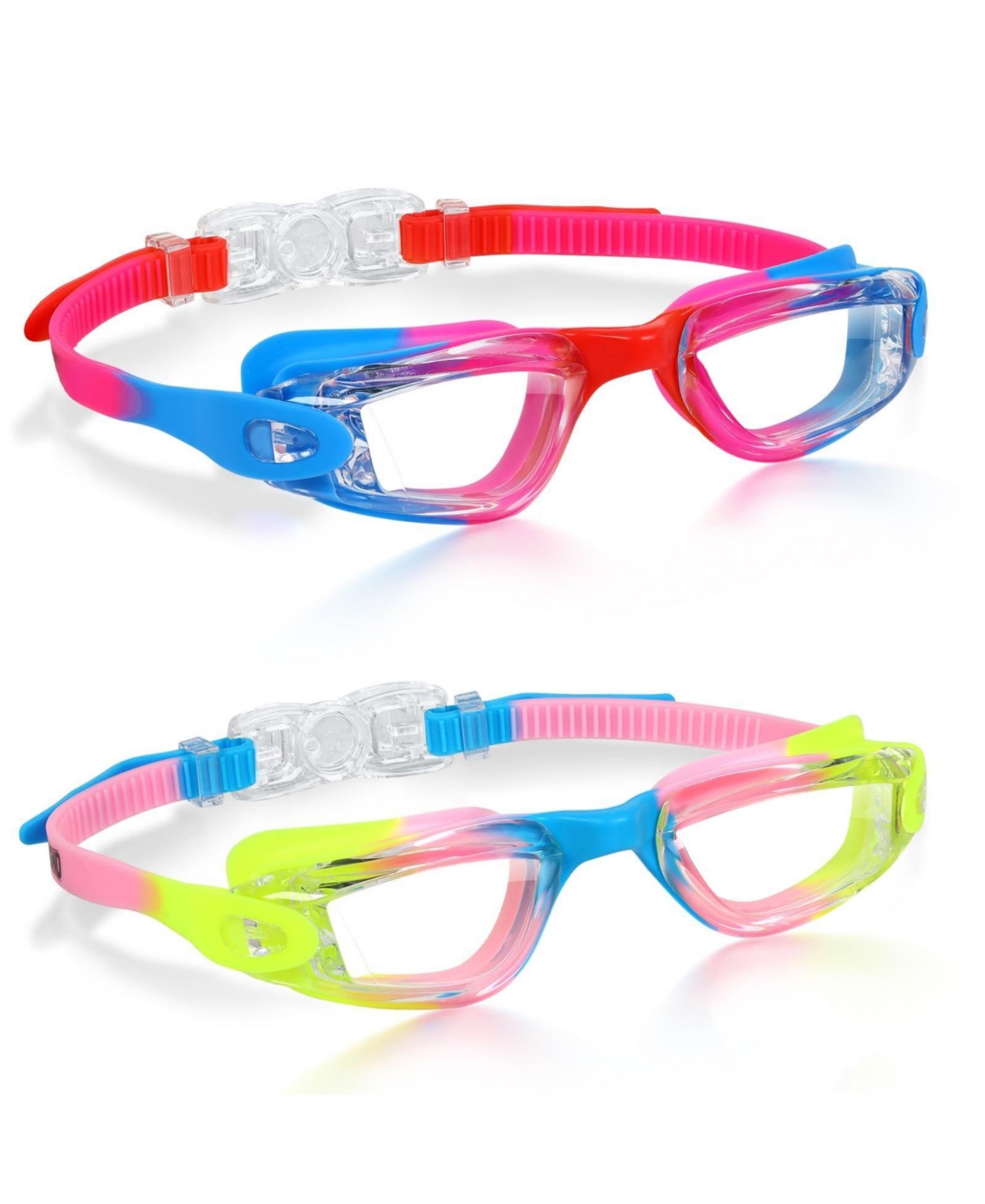 Click here for Gnuadz 2pc Swim Goggles Kids Anti-fog Uv Protectio... prices