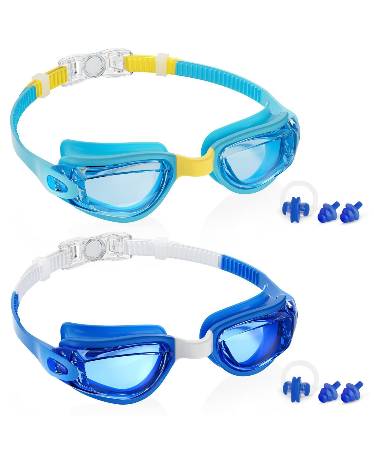Click here for Gnuadz 2pc Swim Goggles Kids Anti-fog Uv Protectio... prices