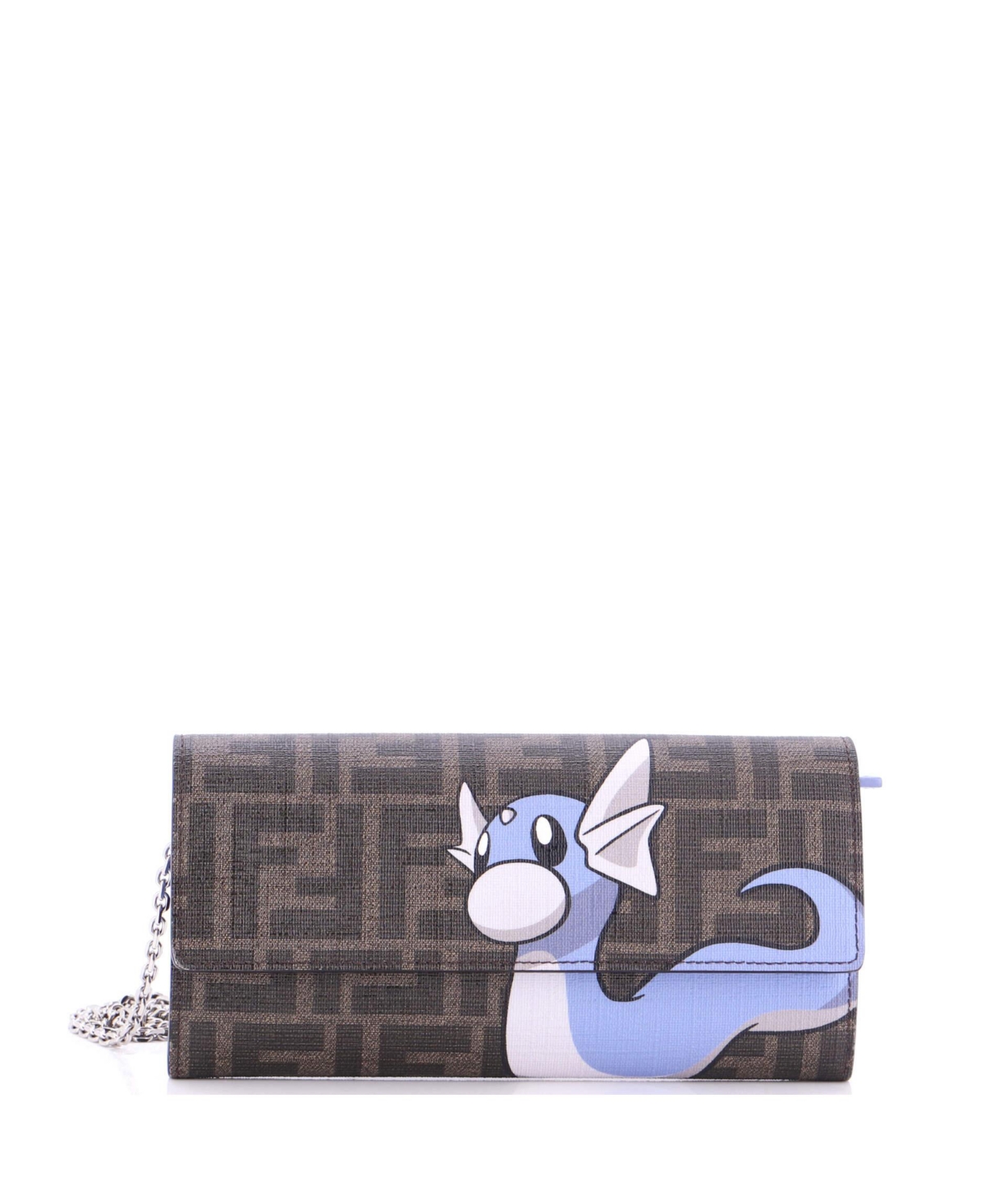 Click here for Pre-Owned Fendi x Frgmt Pokemon Continental Chain... prices
