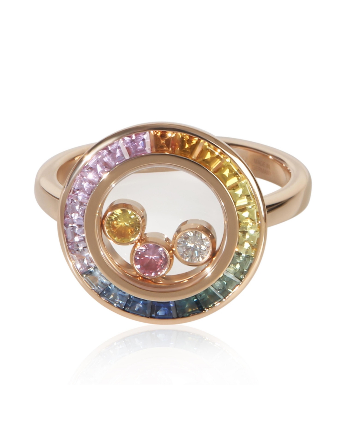 Click here for Pre-Owned Chopard Rose Gold Sapphire and Diamond H... prices