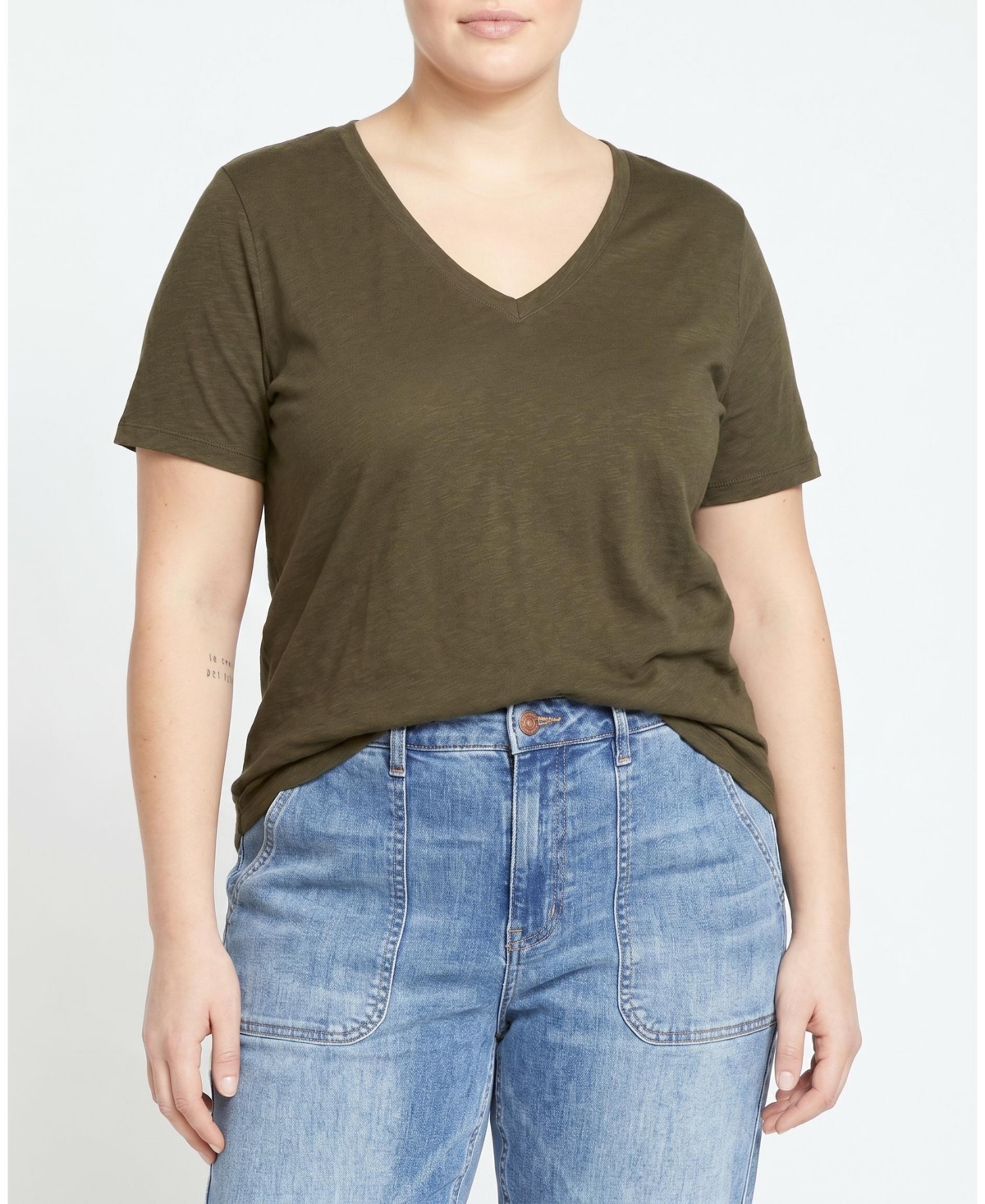 Click here for Universal Standard Plus Size Light-As-Air V Rex -... prices