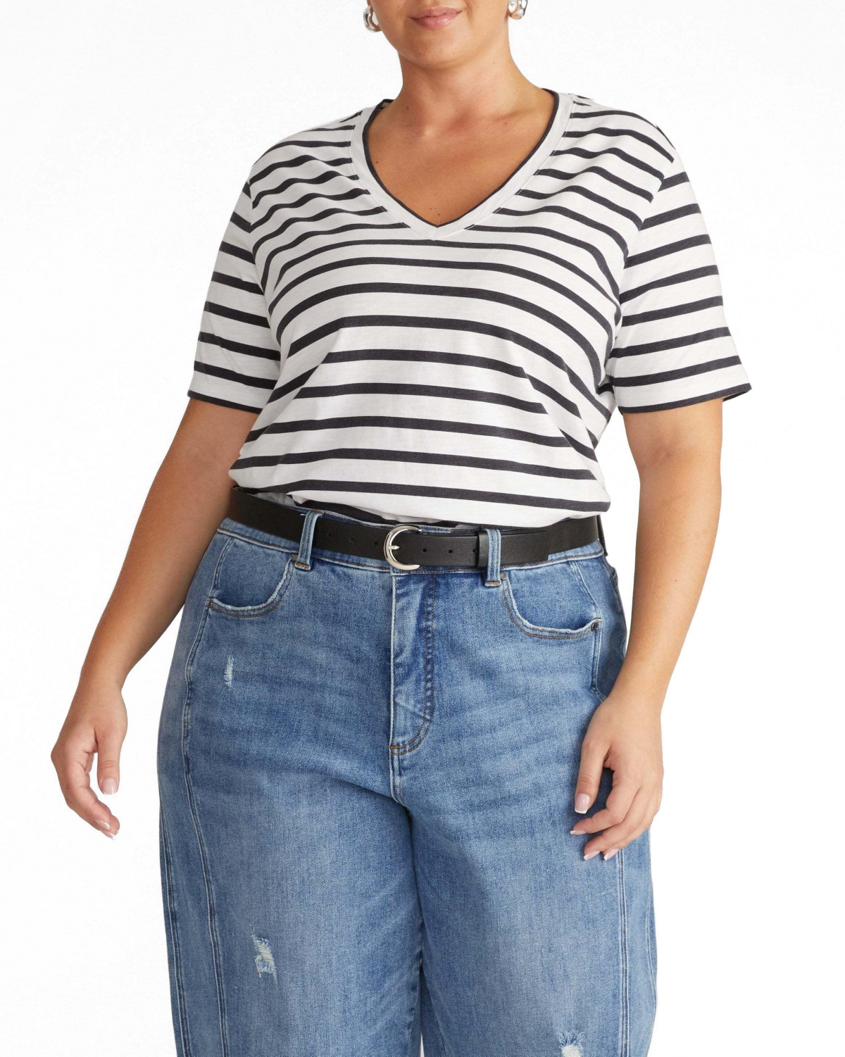 Click here for Universal Standard Plus Size Light-As-Air V Rex -... prices