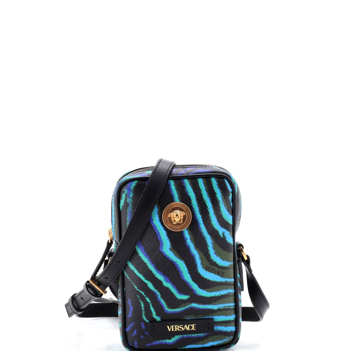 Click here for Pre-Owned Versace Micro Medusa Biggie Pouch Crossb... prices