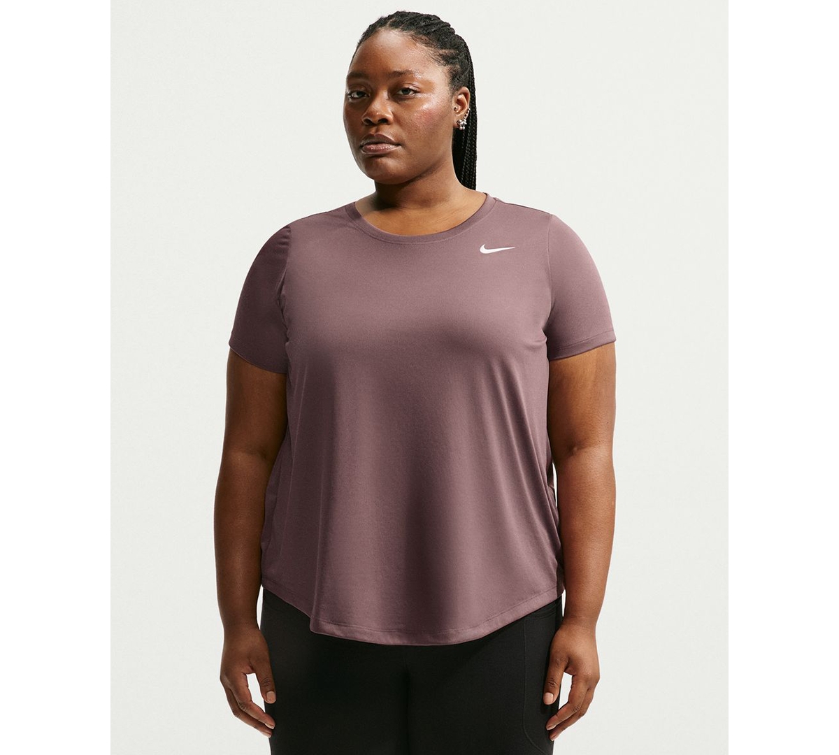Click here for Nike Plus Size Active Dri-fit Womens Short-Sleeve... prices
