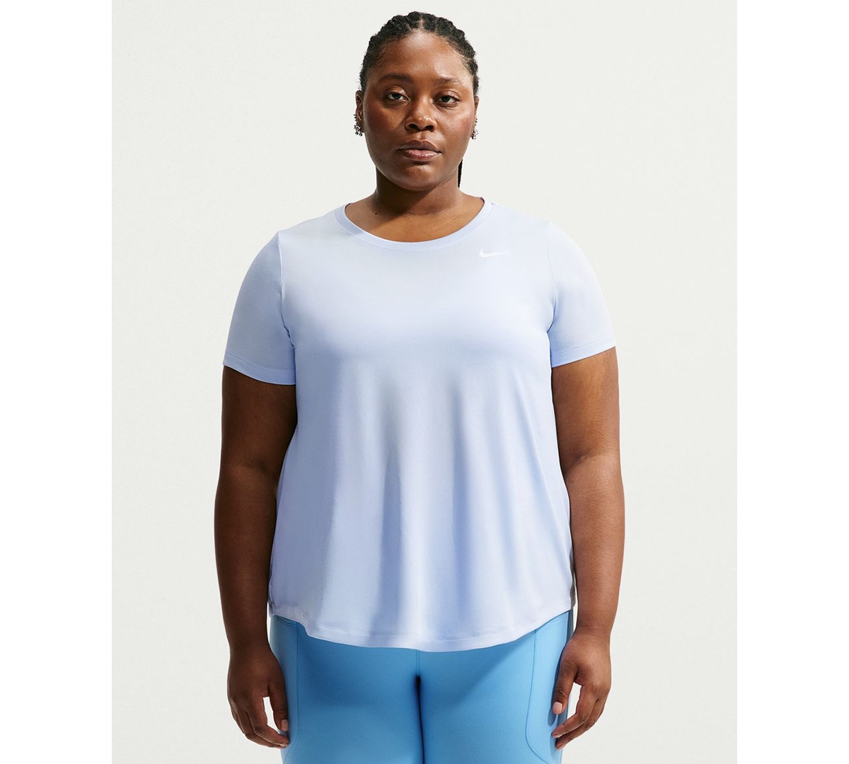 Click here for Nike Plus Size Active Dri-fit Womens Short-Sleeve... prices