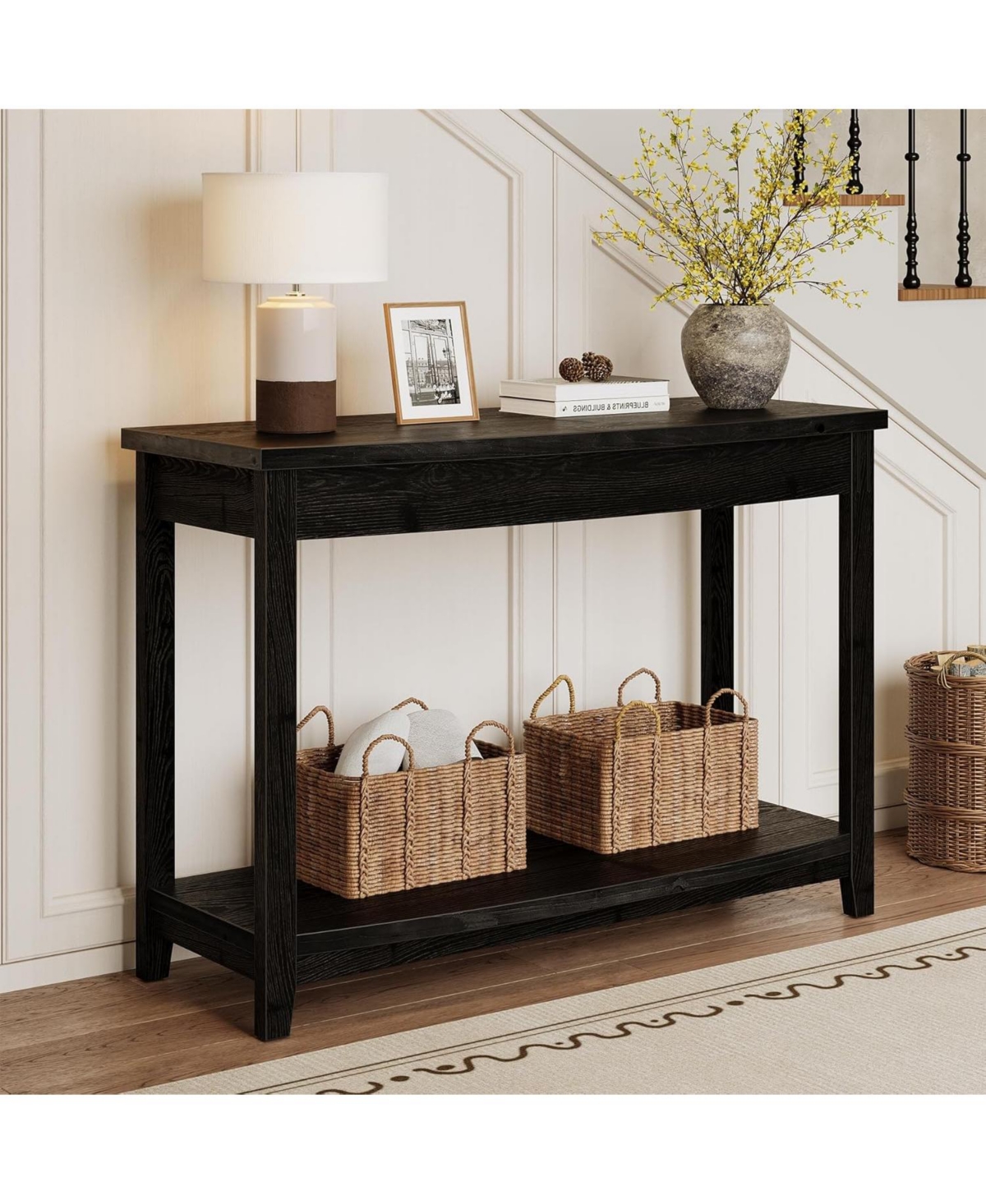 Click here for Tribesigns Solid Wood Console Table  41.3 Farmhous... prices