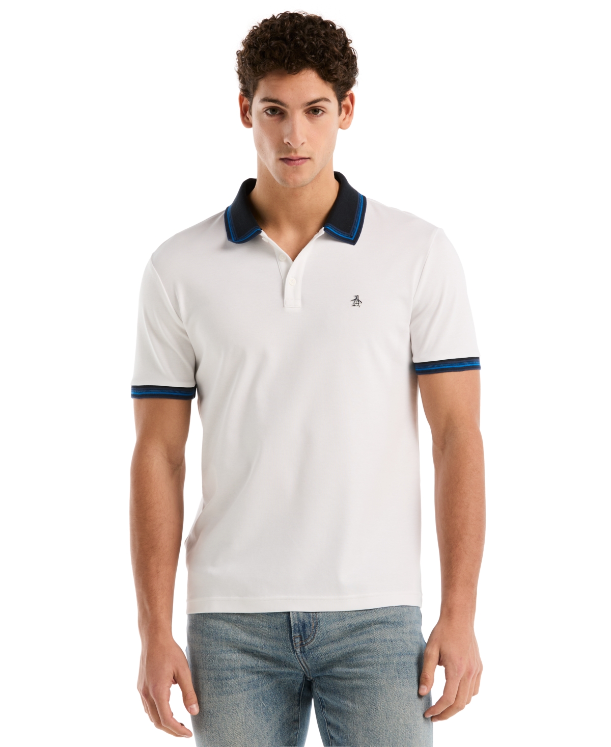 Click here for Original Penguin Mens Slim-Fit Polo Shirt - Bright... prices