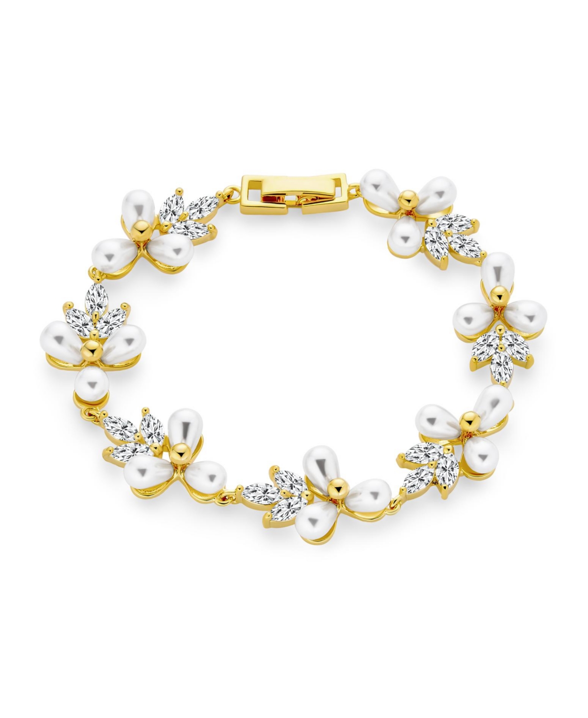Click here for Bling Jewelry Multi Flowers Leaf Motif Cultured Fr... prices