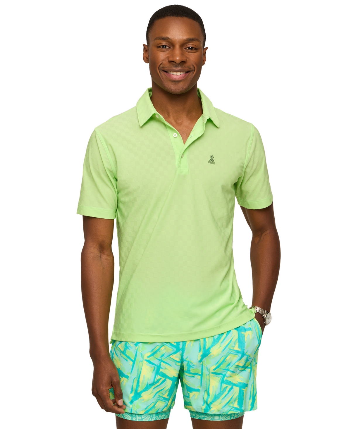 Click here for Chubbies Mens Short-Sleeve Polo Shirt - Bright Gre... prices