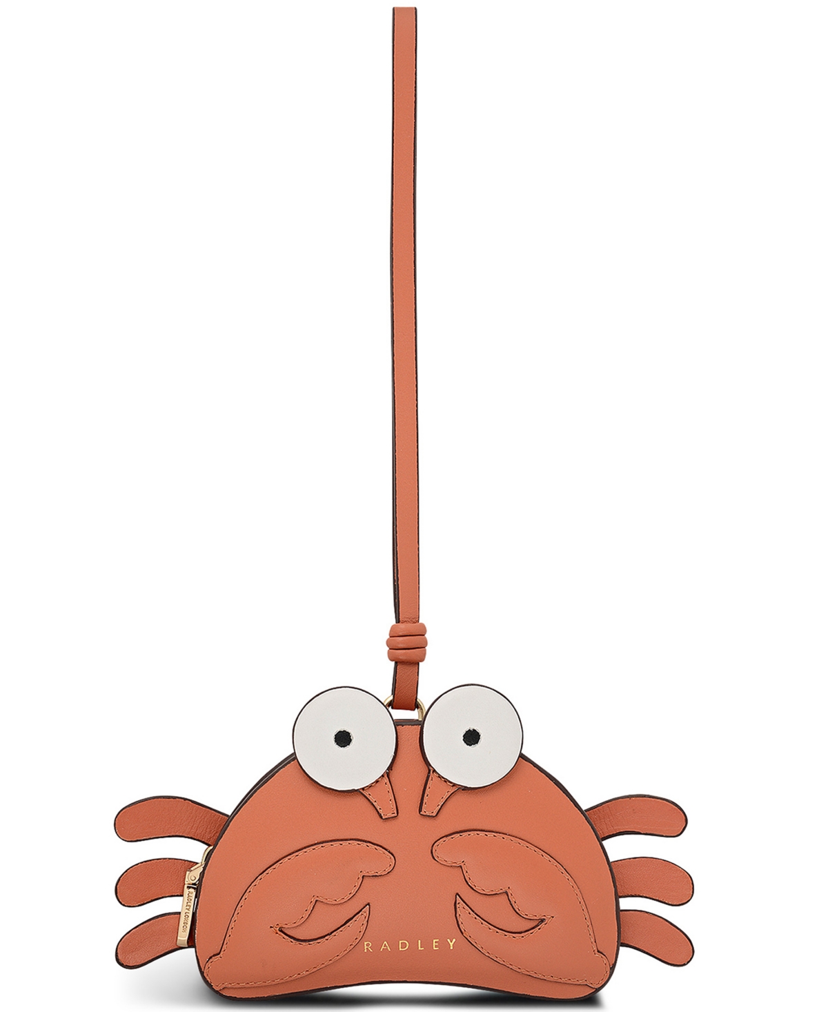 Click here for Radley London Clawde Crab Mini Leather Bag Charm -... prices